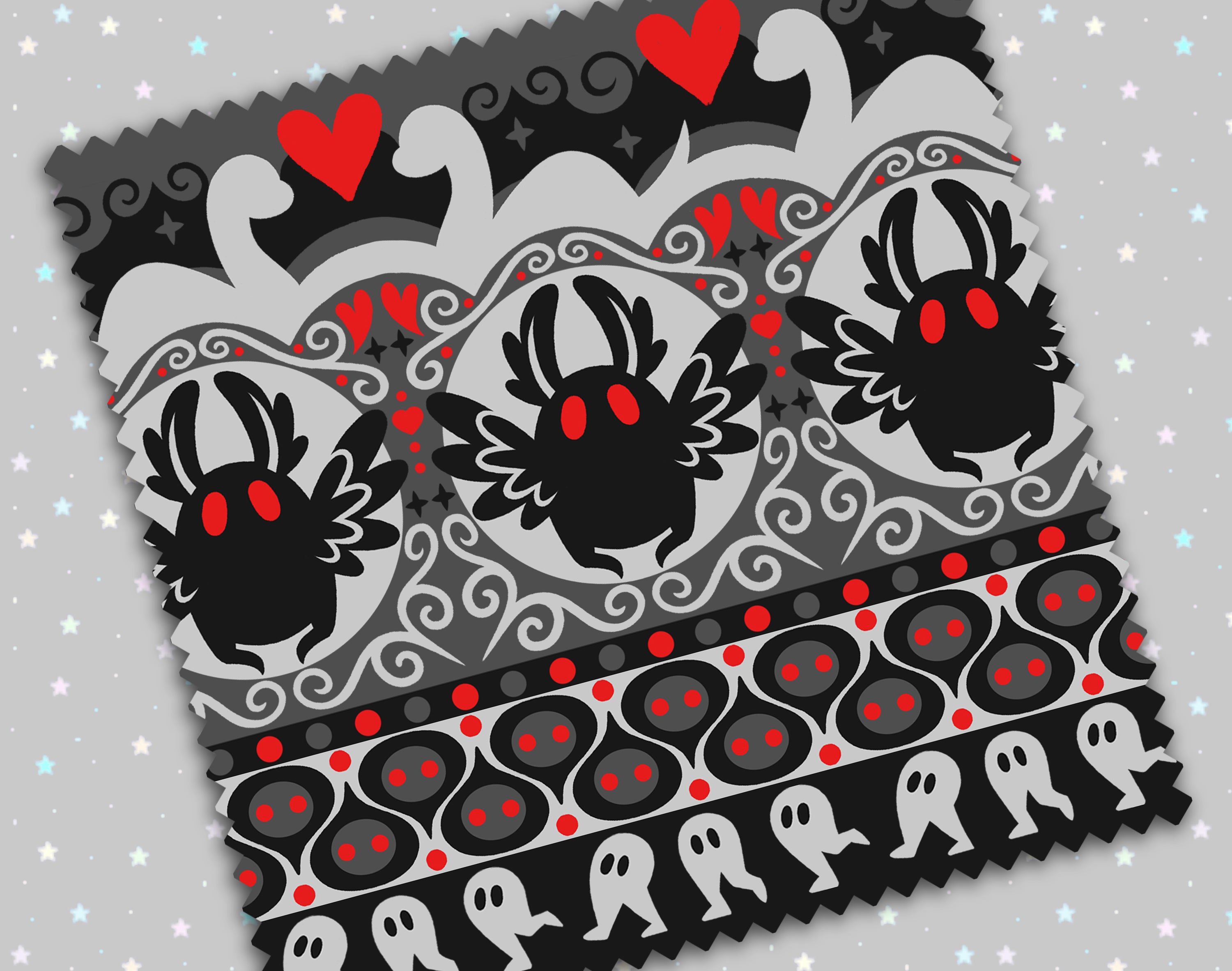 Cozy Cryptids Microfiber Cloth – Star⭑Salts