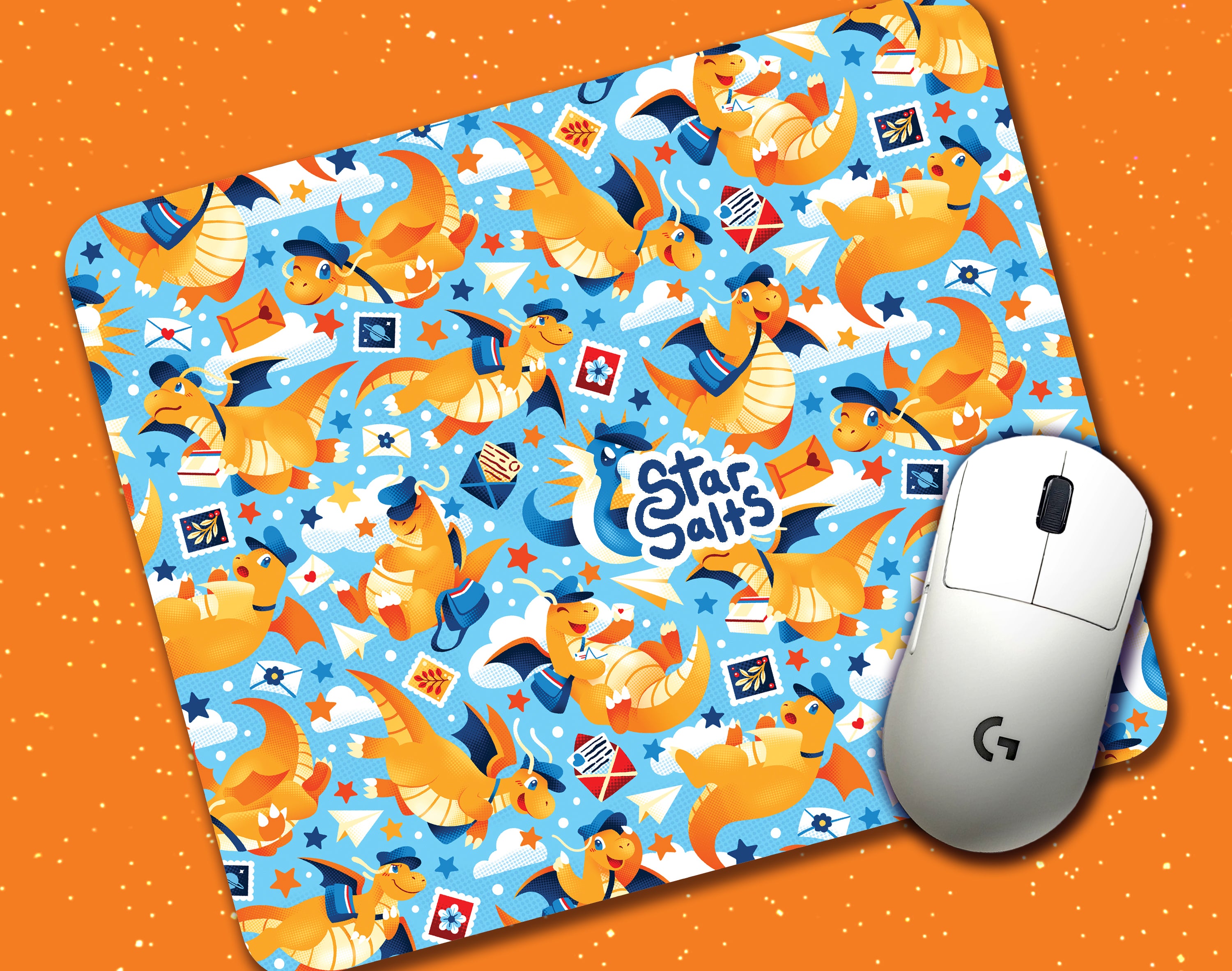 Dragonite Delivery Mousepad – Star⭑Salts