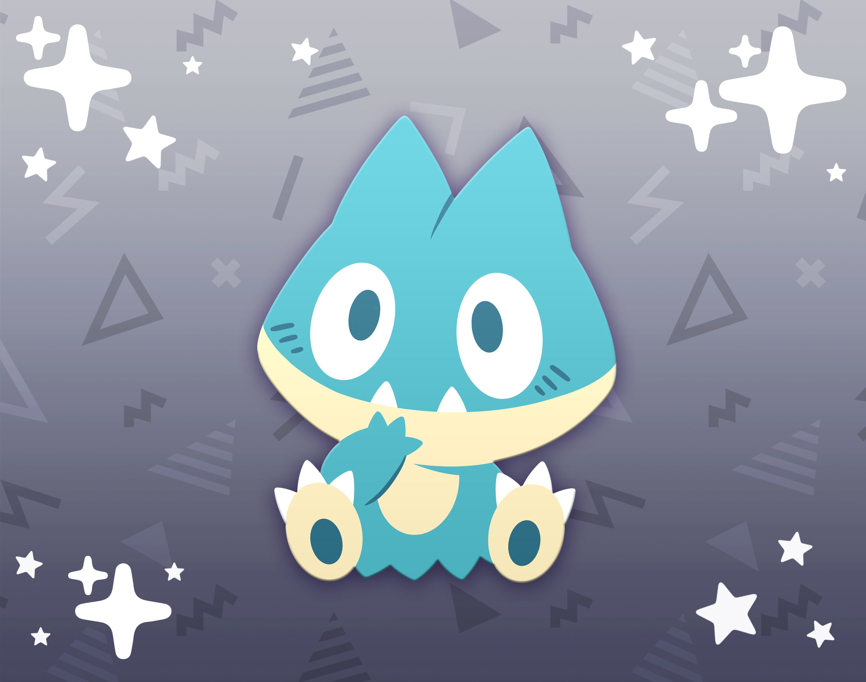 Munchlax Dyed Enamel Pin – Star⭑Salts