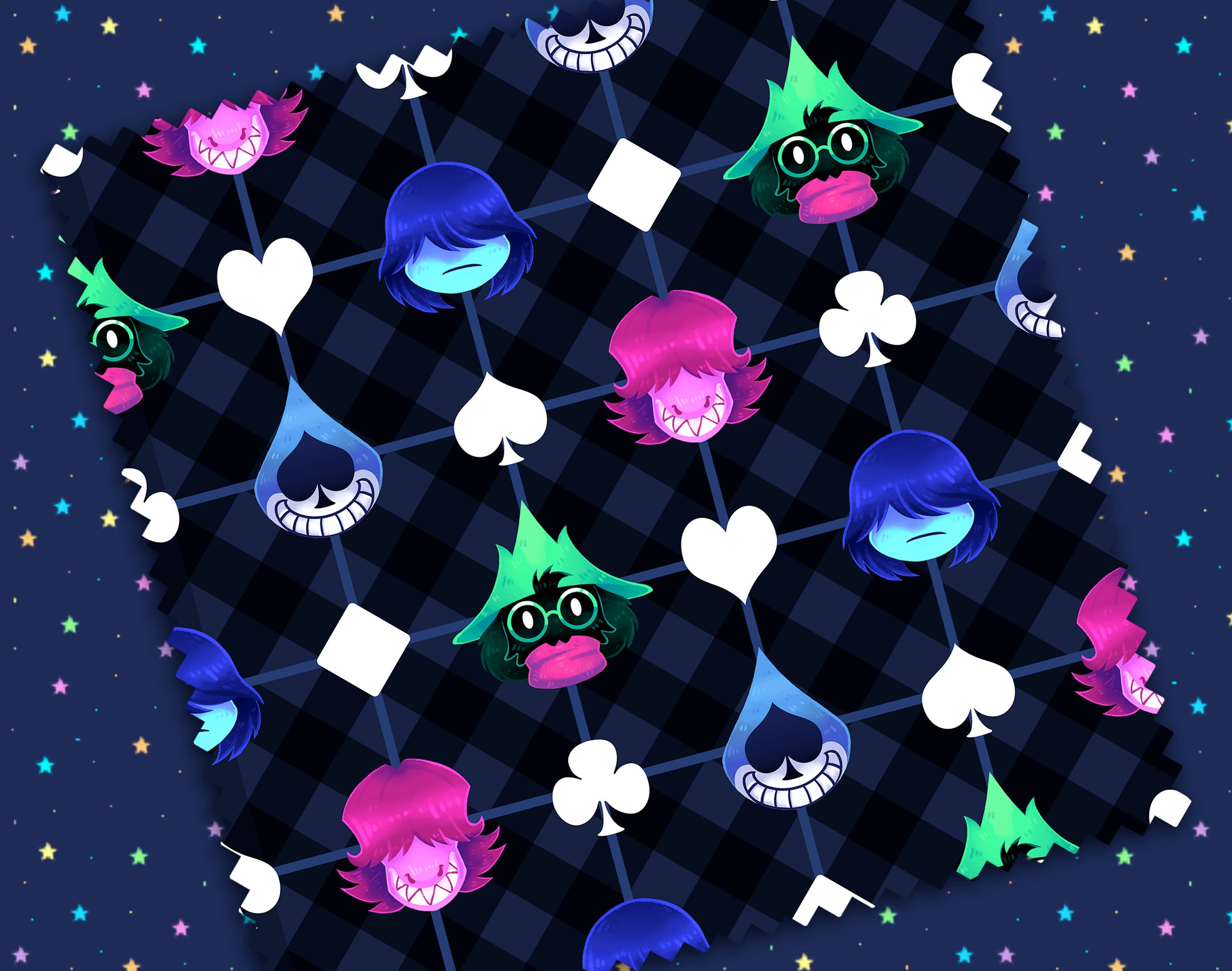 Deltarune Microfiber Cloth – Star⭑Salts