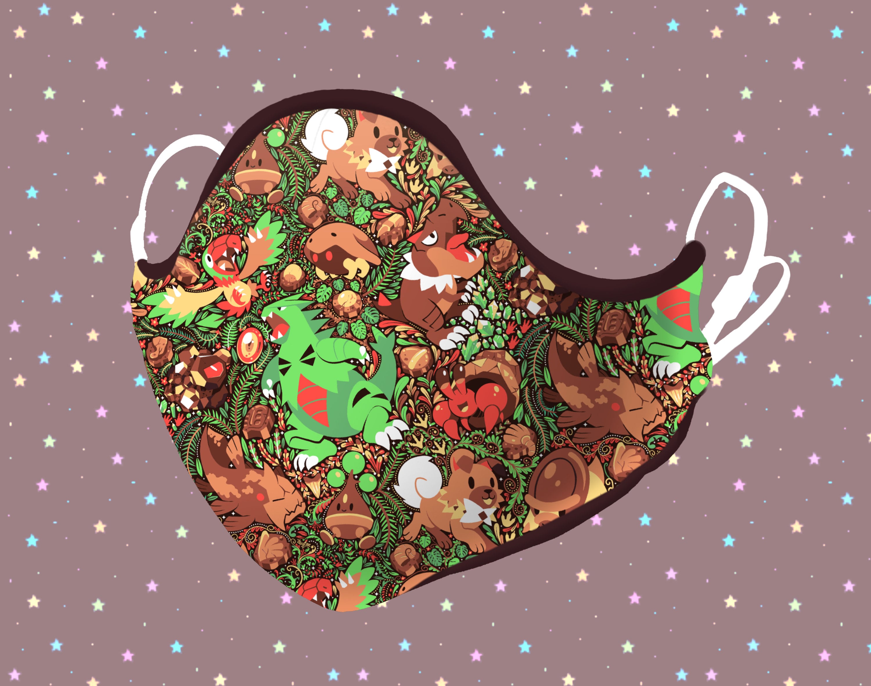 Rock Face Mask – Star⭑Salts