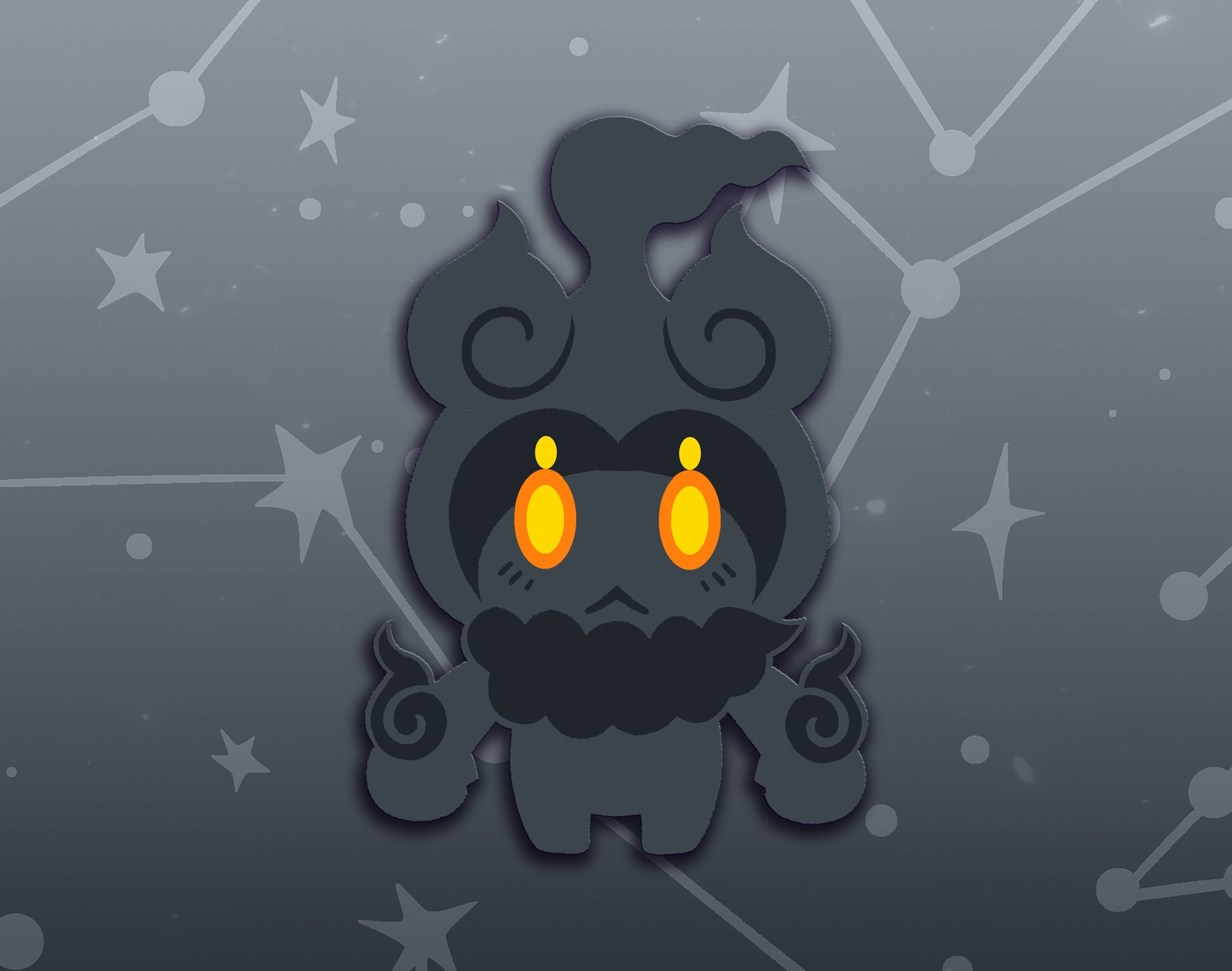 Marshadow Dyed Enamel Pin – Star⭑Salts