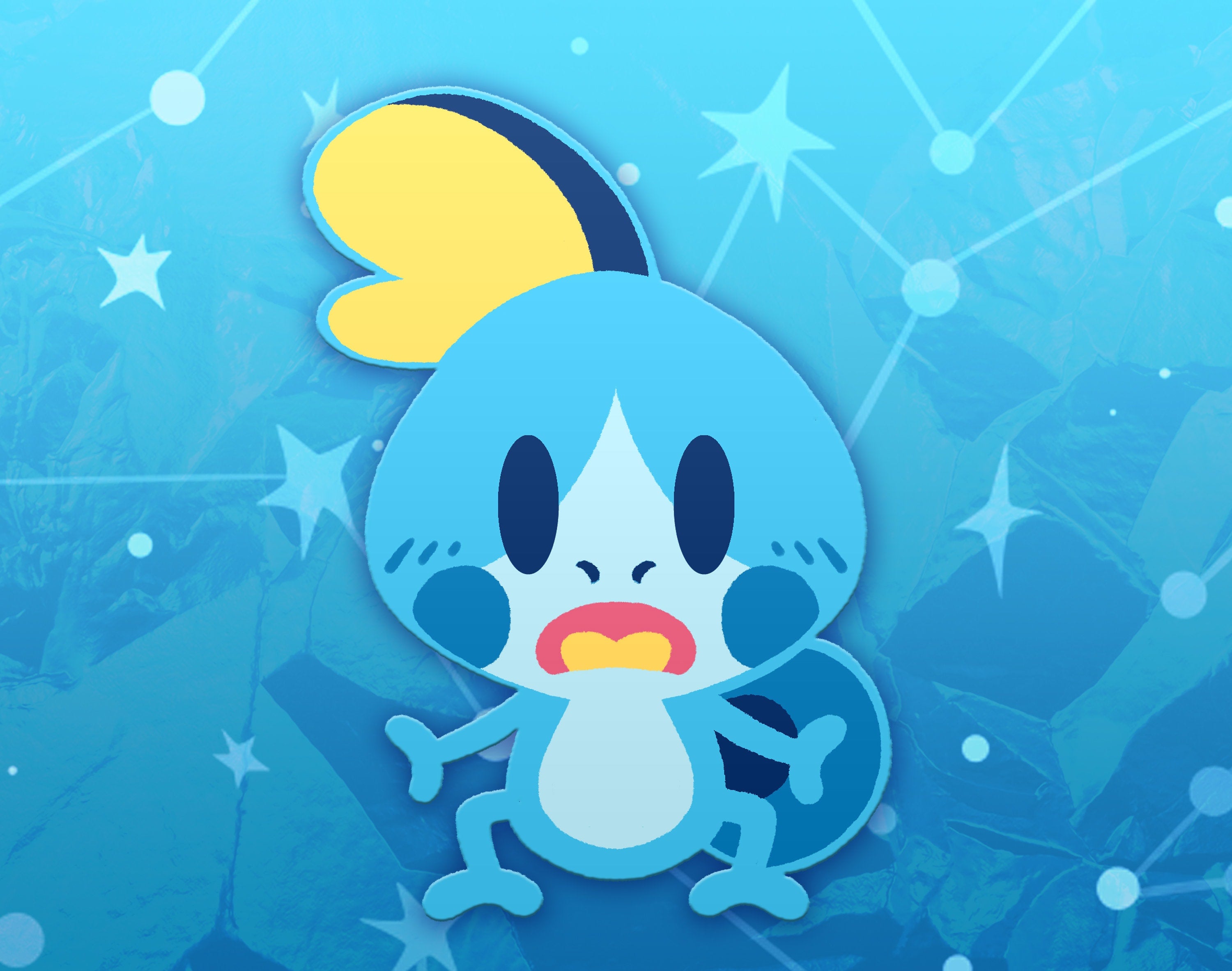 Sobble Dyed Enamel Pin – Star⭑Salts
