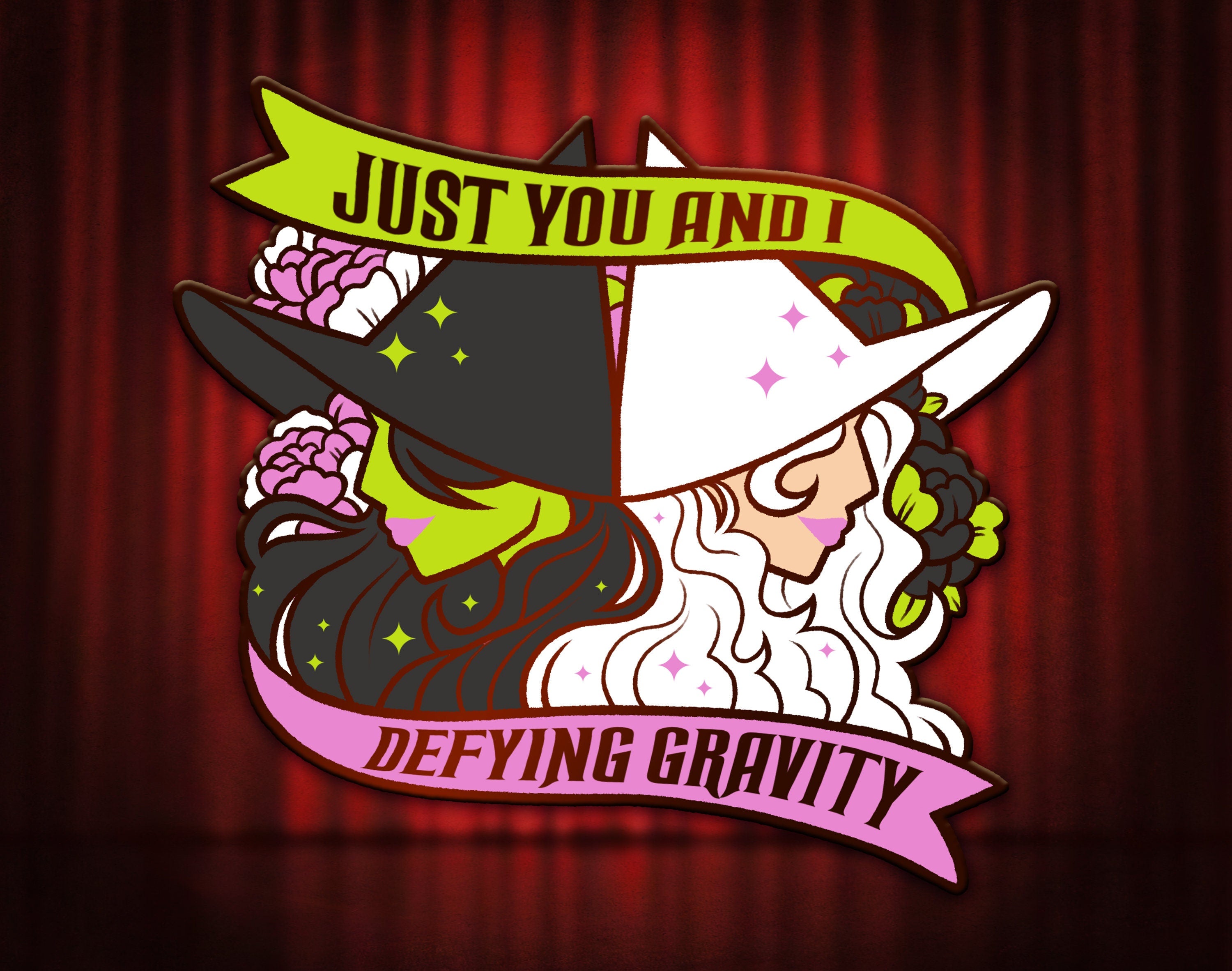Wicked Enamel Pin – Star⭑Salts