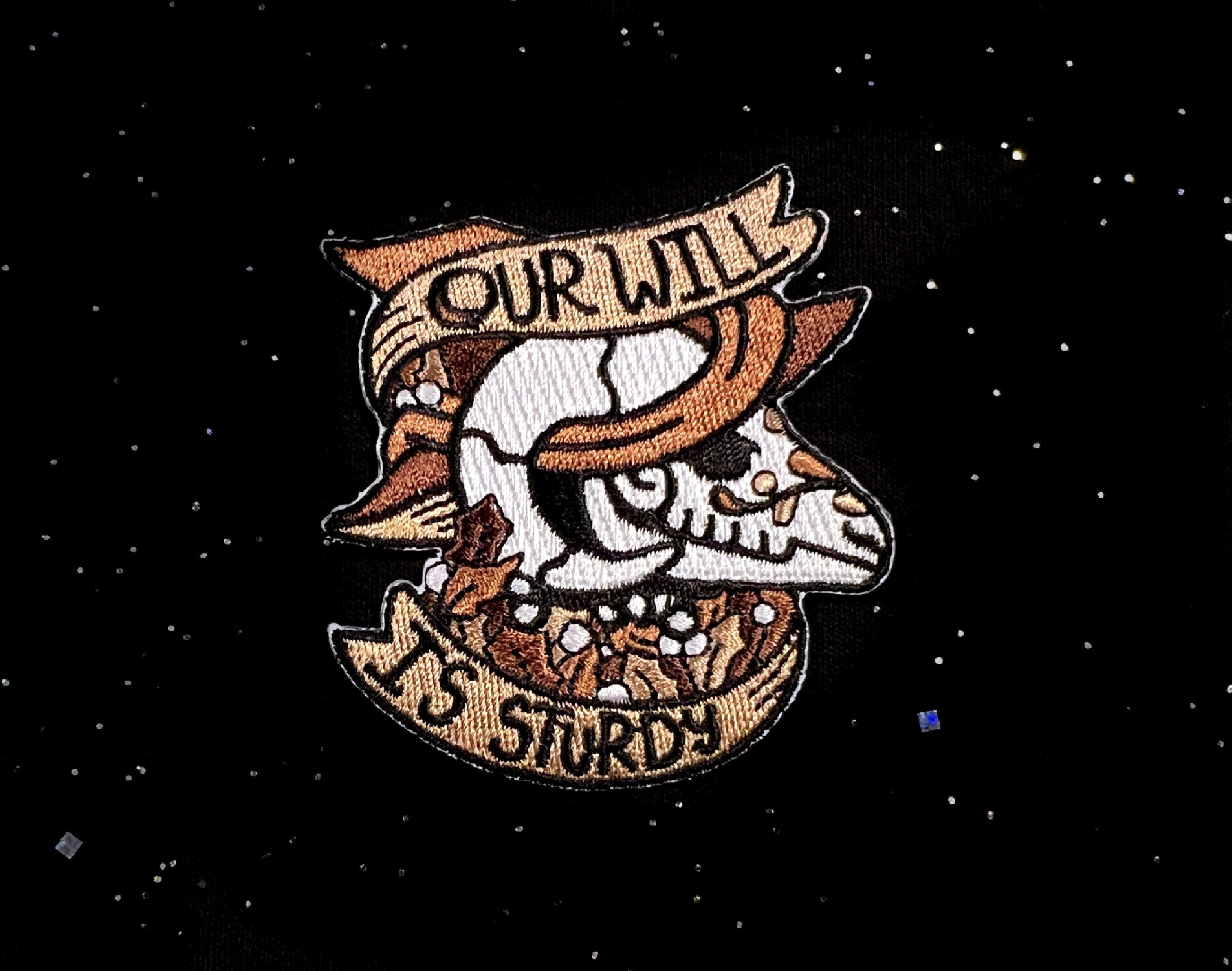 Ram Embroidered Patch – Star⭑Salts