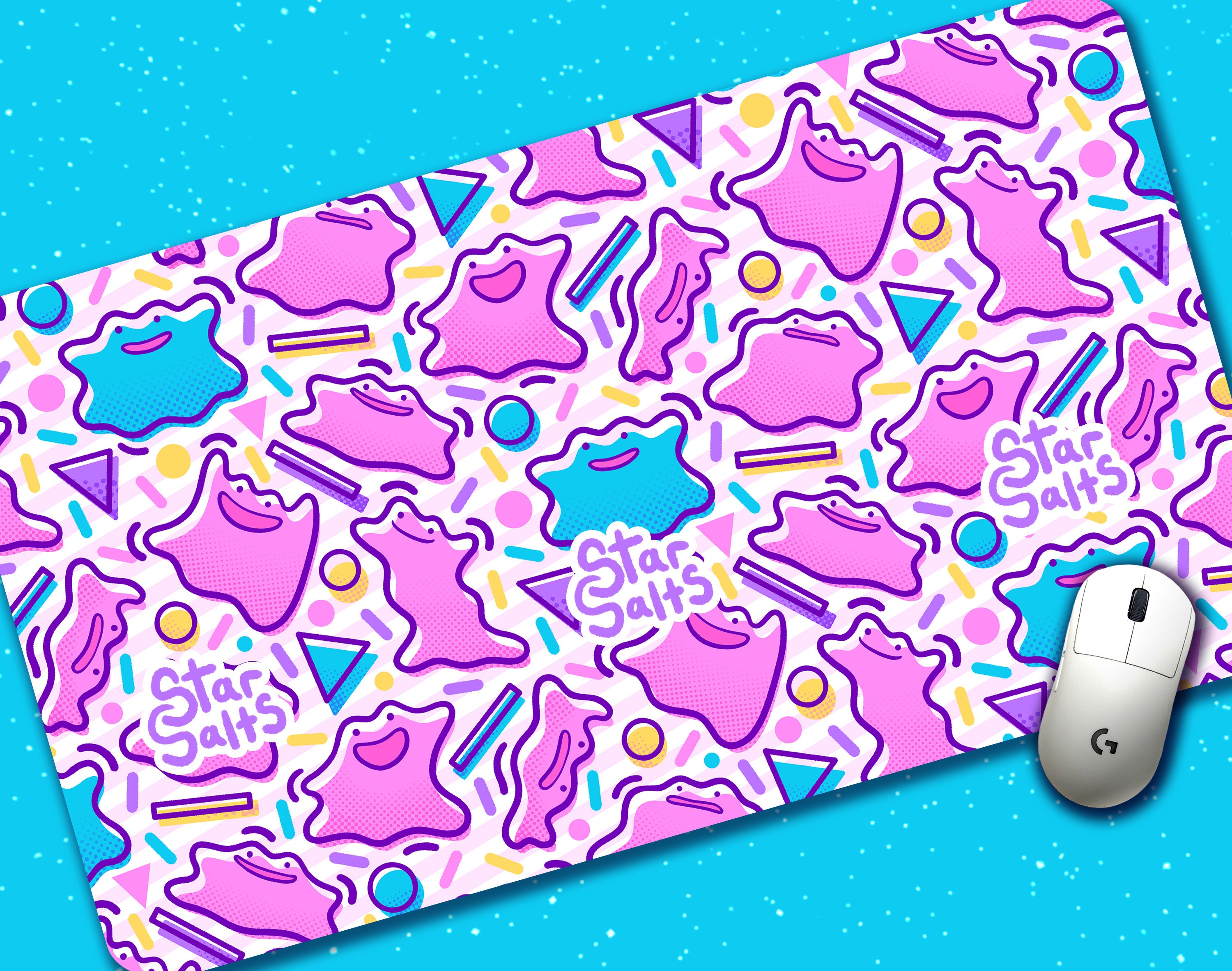 Ditto Dance Jumbo Desk Mat – Star⭑Salts