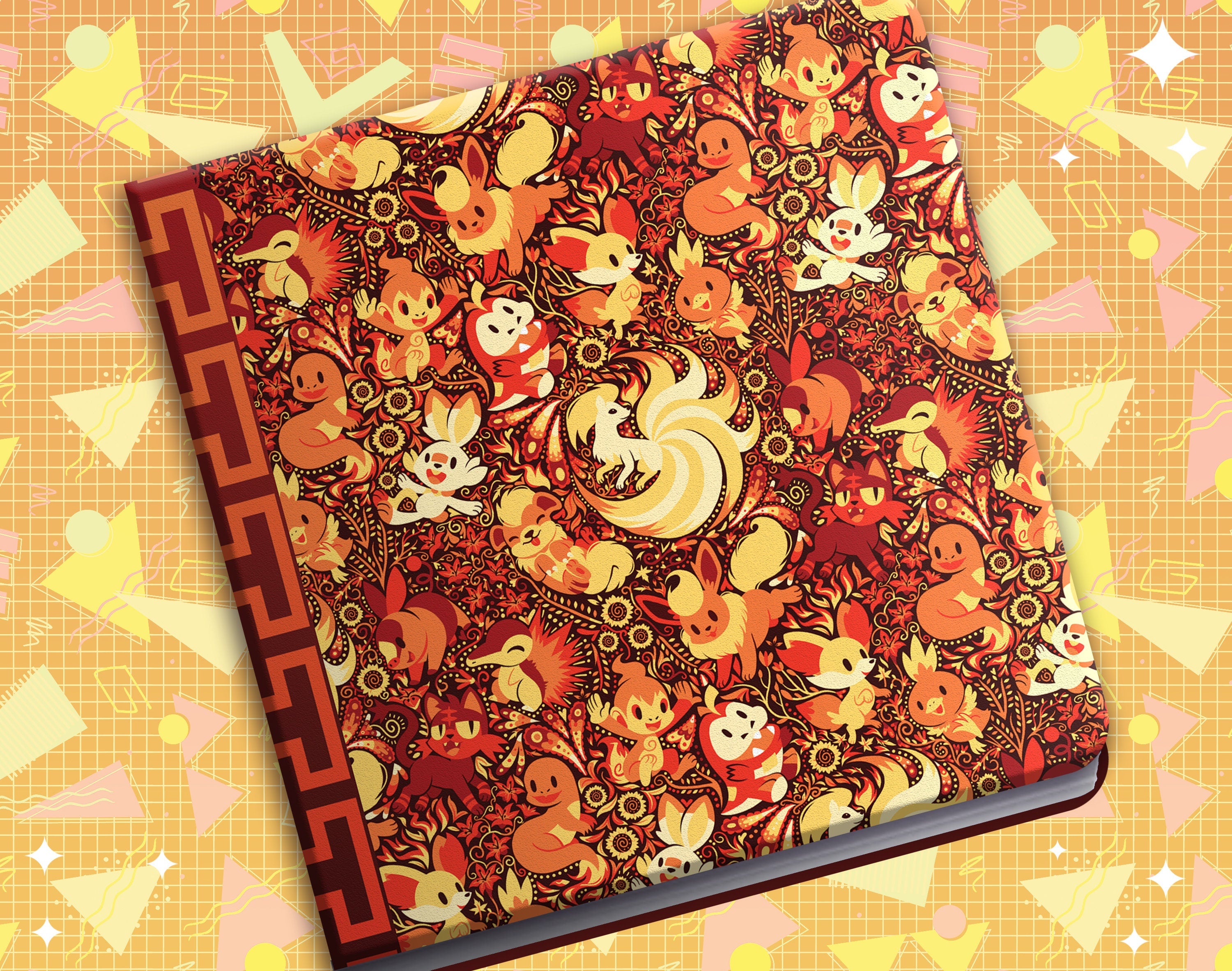Fire Pokemon Notebook – Star⭑Salts