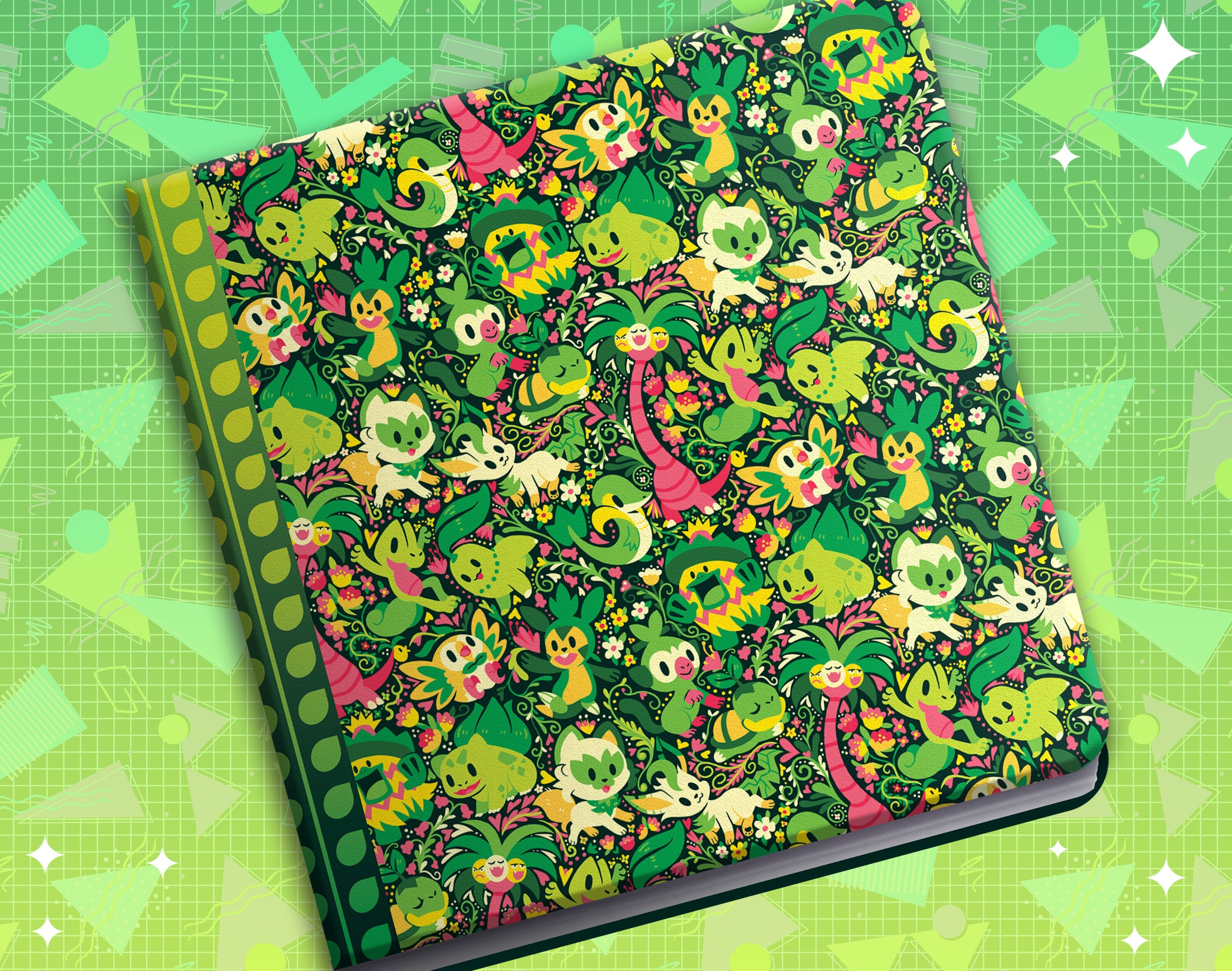 Grass Pokemon Notebook – Star⭑Salts