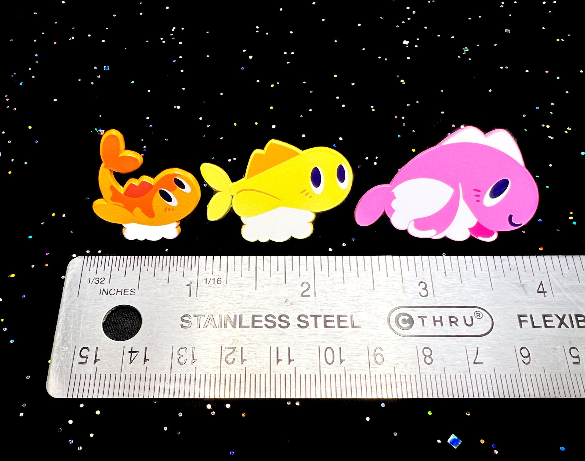 Tatsugiri (Droopy Form) Dyed Enamel Pin – Star⭑Salts