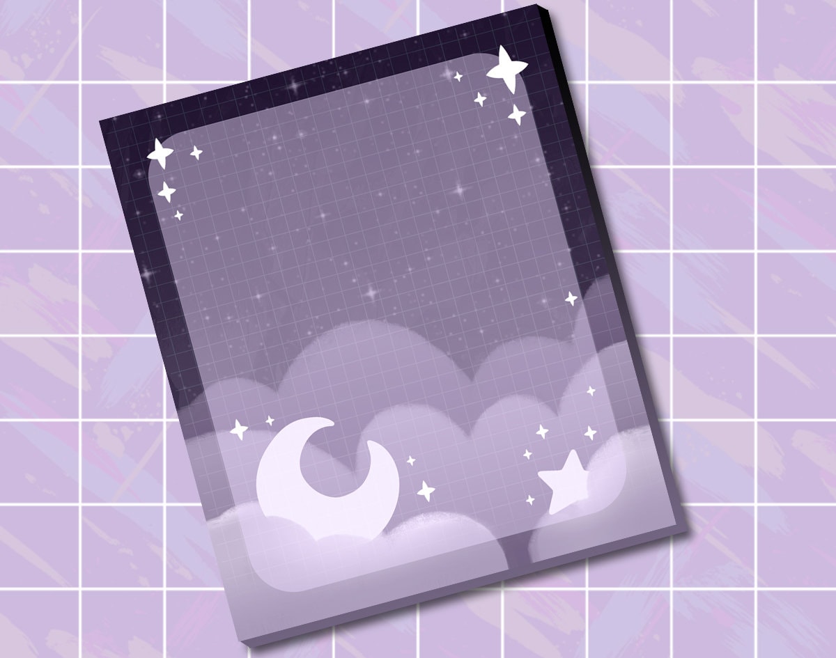 Midnight Notepad – Star⭑Salts